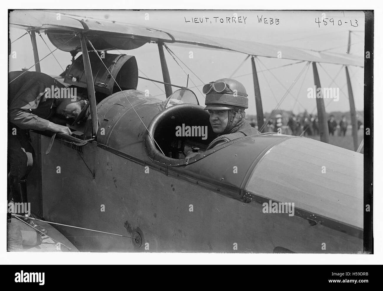 A portrait of Lieutenant Torrey, likely a military officer, captured in ...