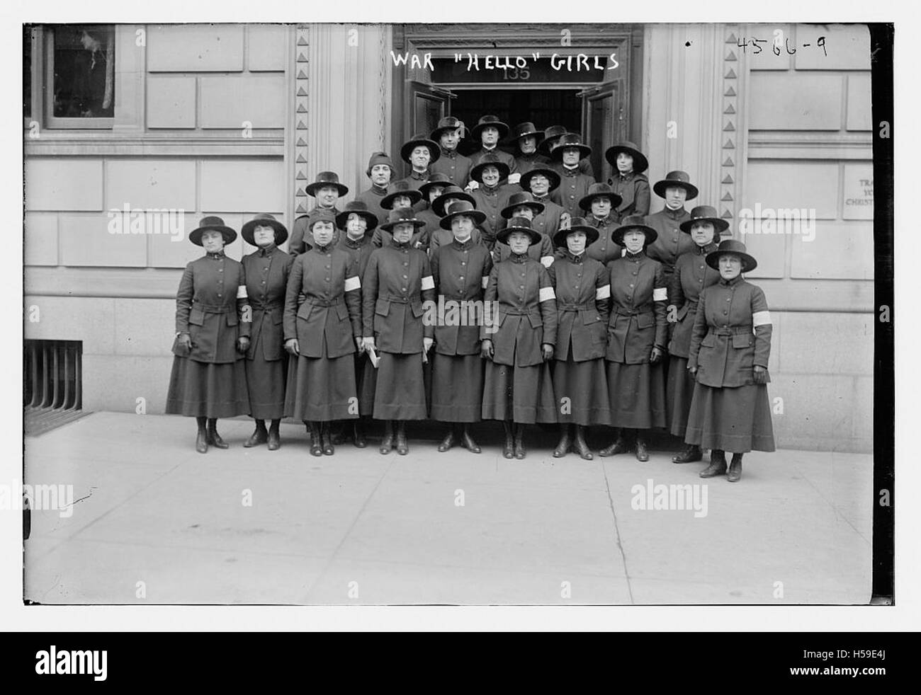 A 1918 article highlights the 'Hello Girls,' female telephone operators ...