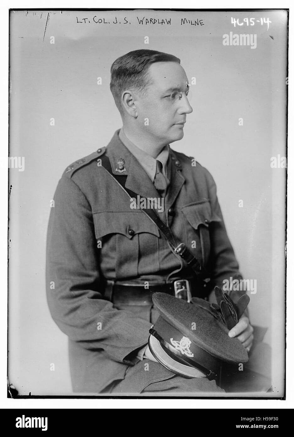 Lieutenant Colonel J.S. Wardlaw M is a figure from the military, likely ...