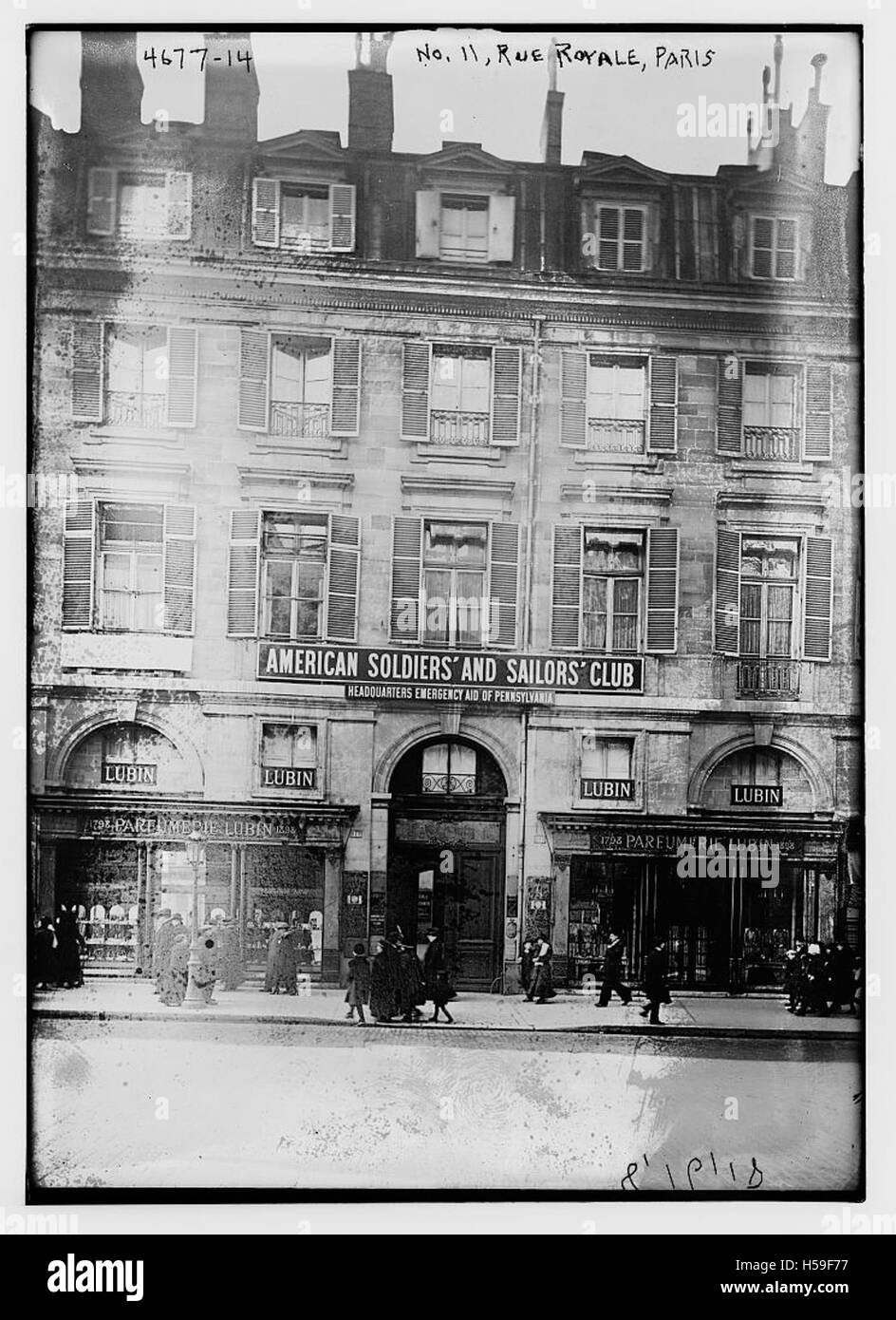 No 11 Rue Royale, Paris, was a notable location, possibly associated ...