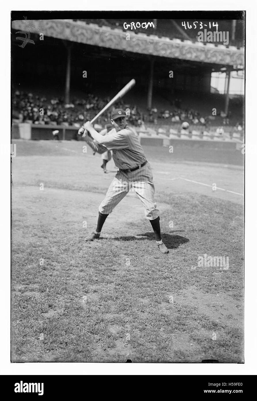 Bob Groom was a baseball player in the Cleveland AL team. His ...