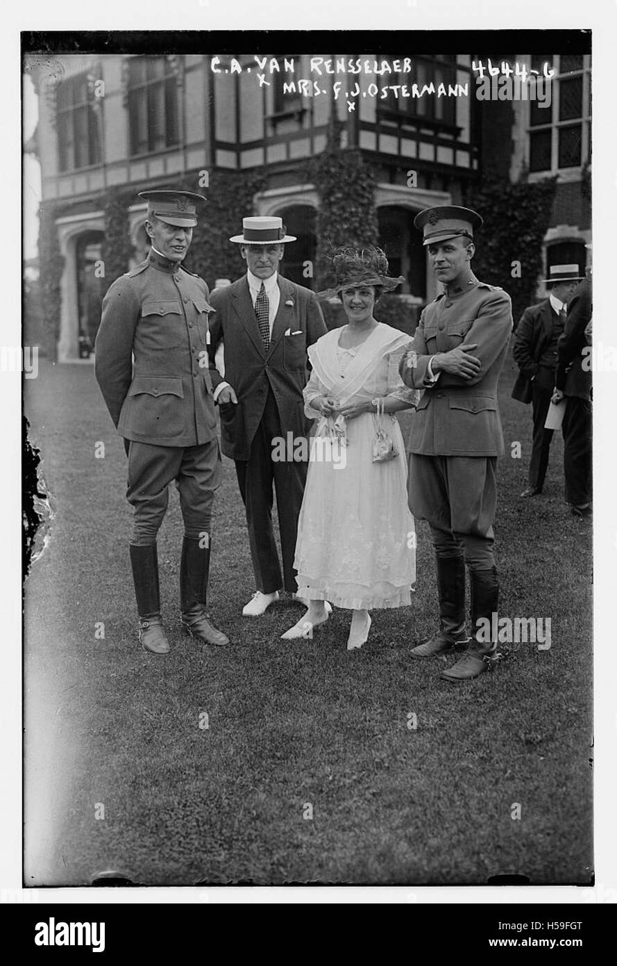 CA Van Rensselaer and Mrs. FJ Oster are likely notable individuals in ...