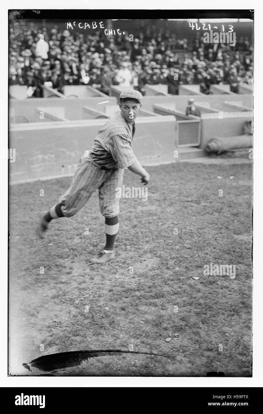 [Bill McCabe, Chicago NL (baseba Stock Photo - Alamy