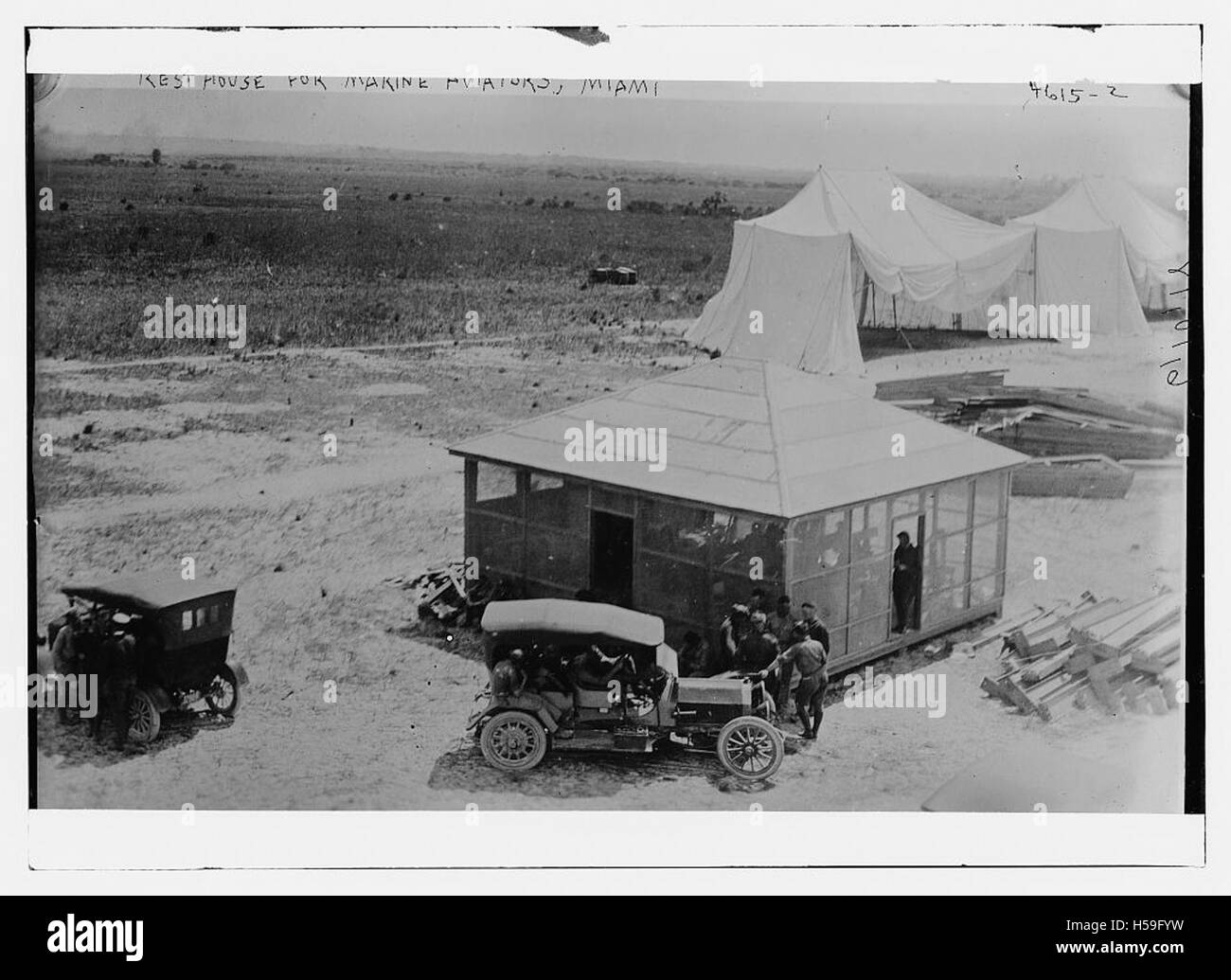 A rest house designated for marine aviators, offering them a place to ...