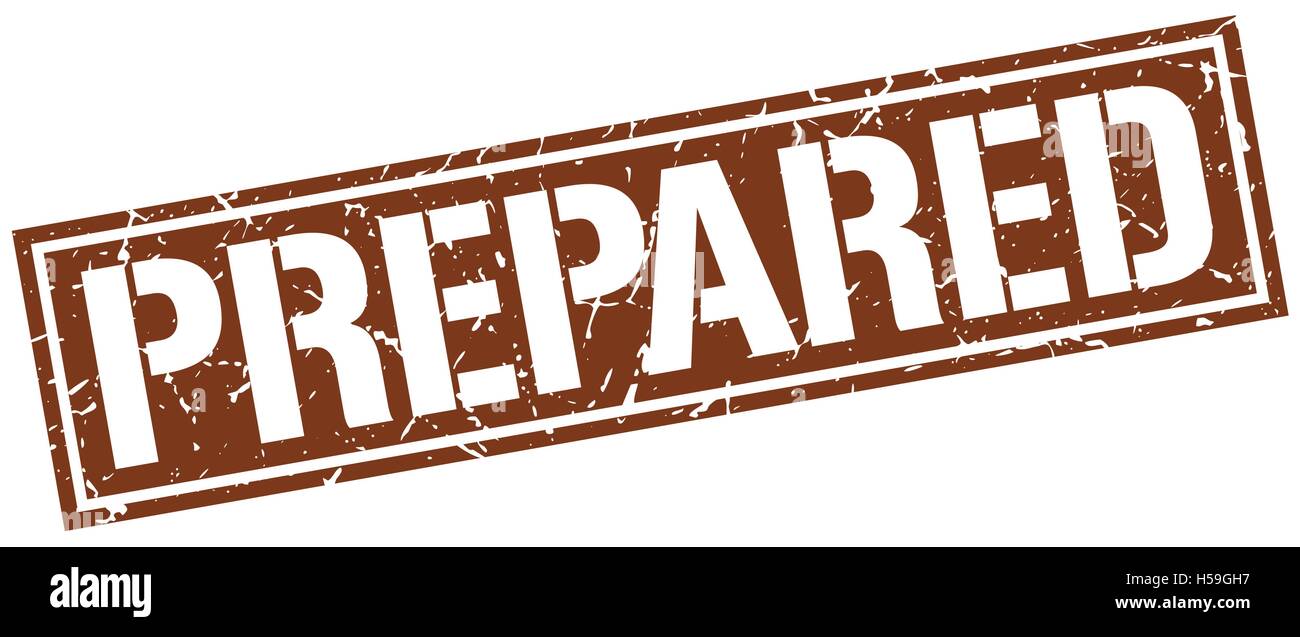 prepared square grunge stamp Stock Vector Image & Art - Alamy