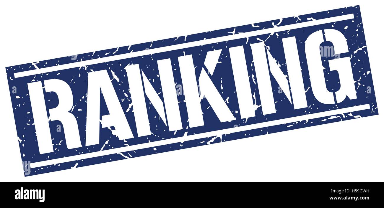 ranking square grunge stamp Stock Vector Image & Art - Alamy