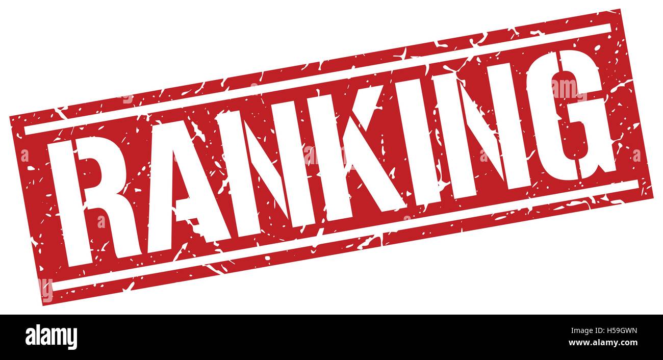 Ranking square stamp grunge Stock Vector Images - Alamy