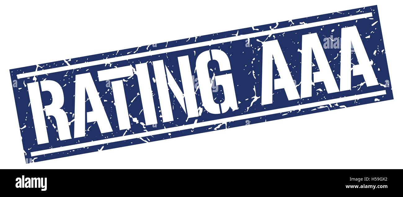 rating aaa square grunge stamp Stock Vector Image & Art - Alamy