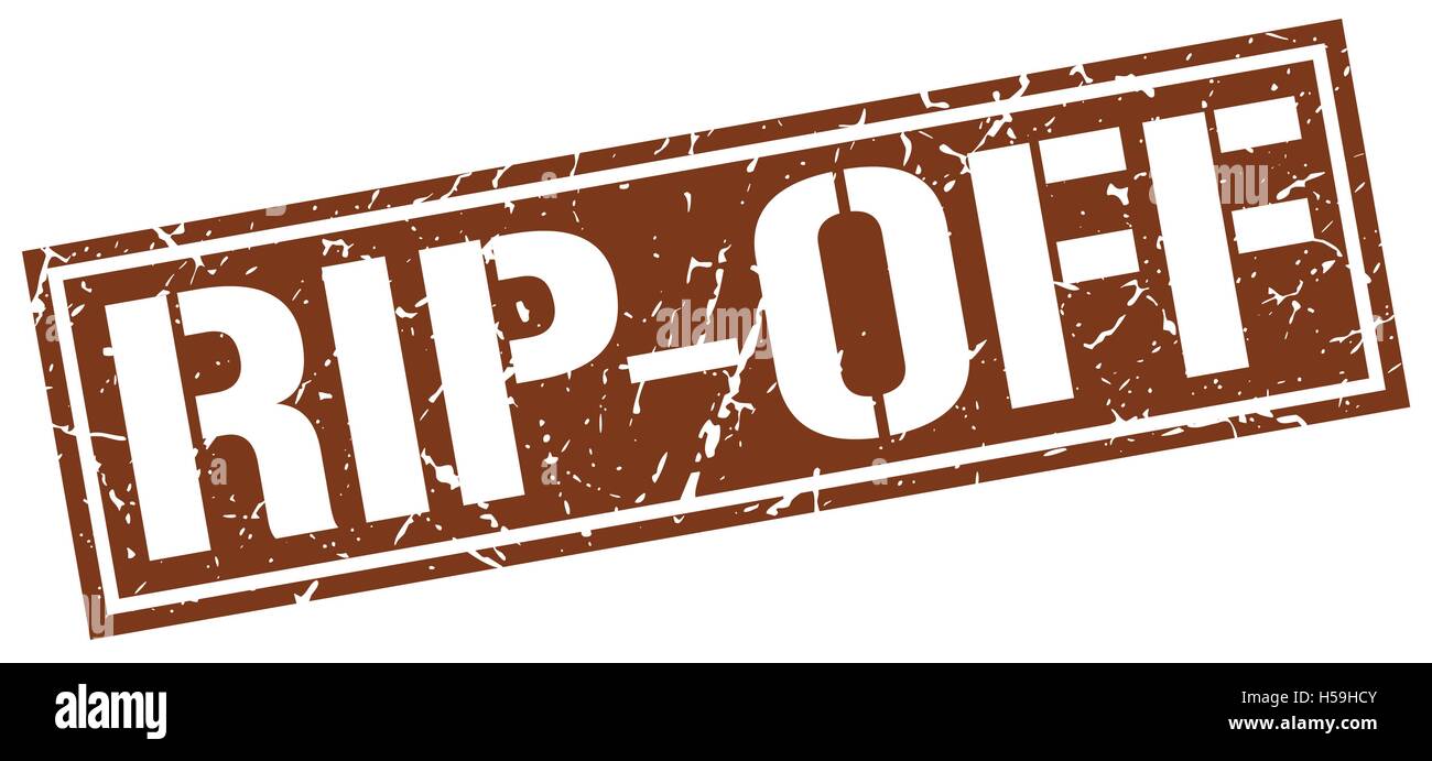 rip-off square grunge stamp Stock Vector Image & Art - Alamy
