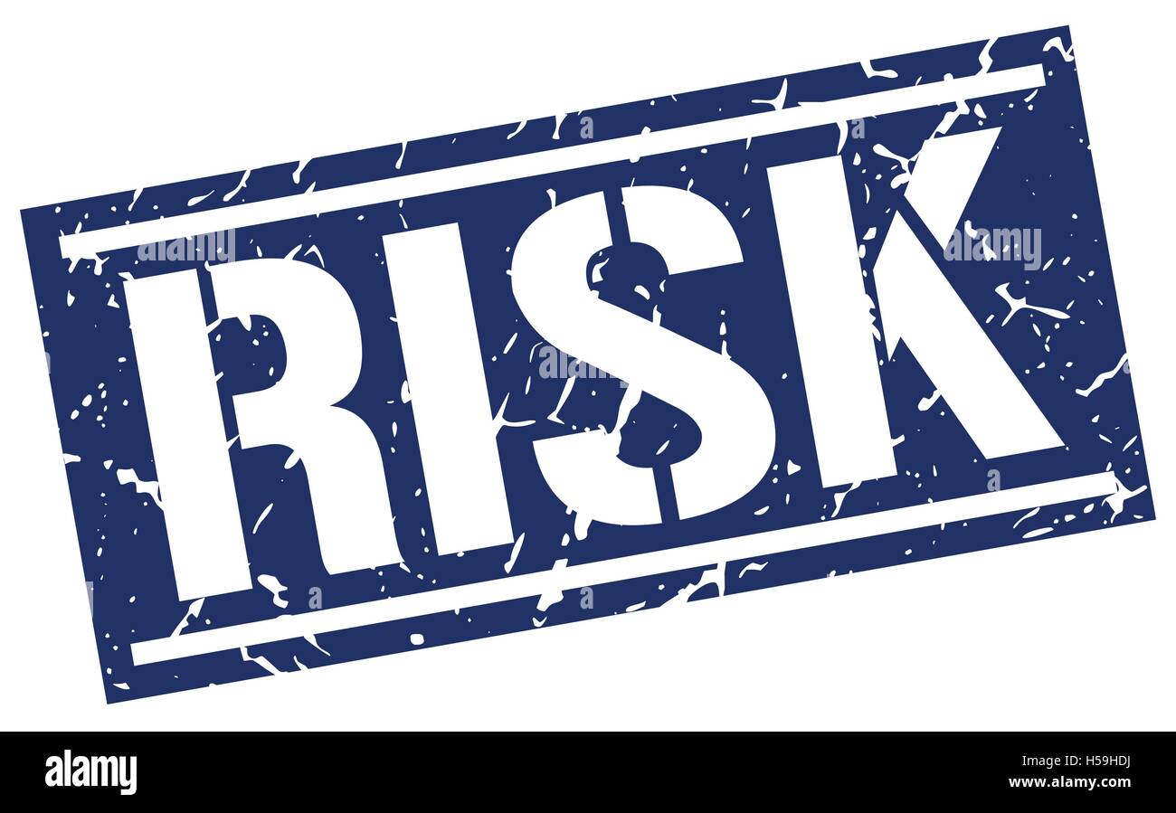 risk square grunge stamp Stock Vector Image & Art - Alamy