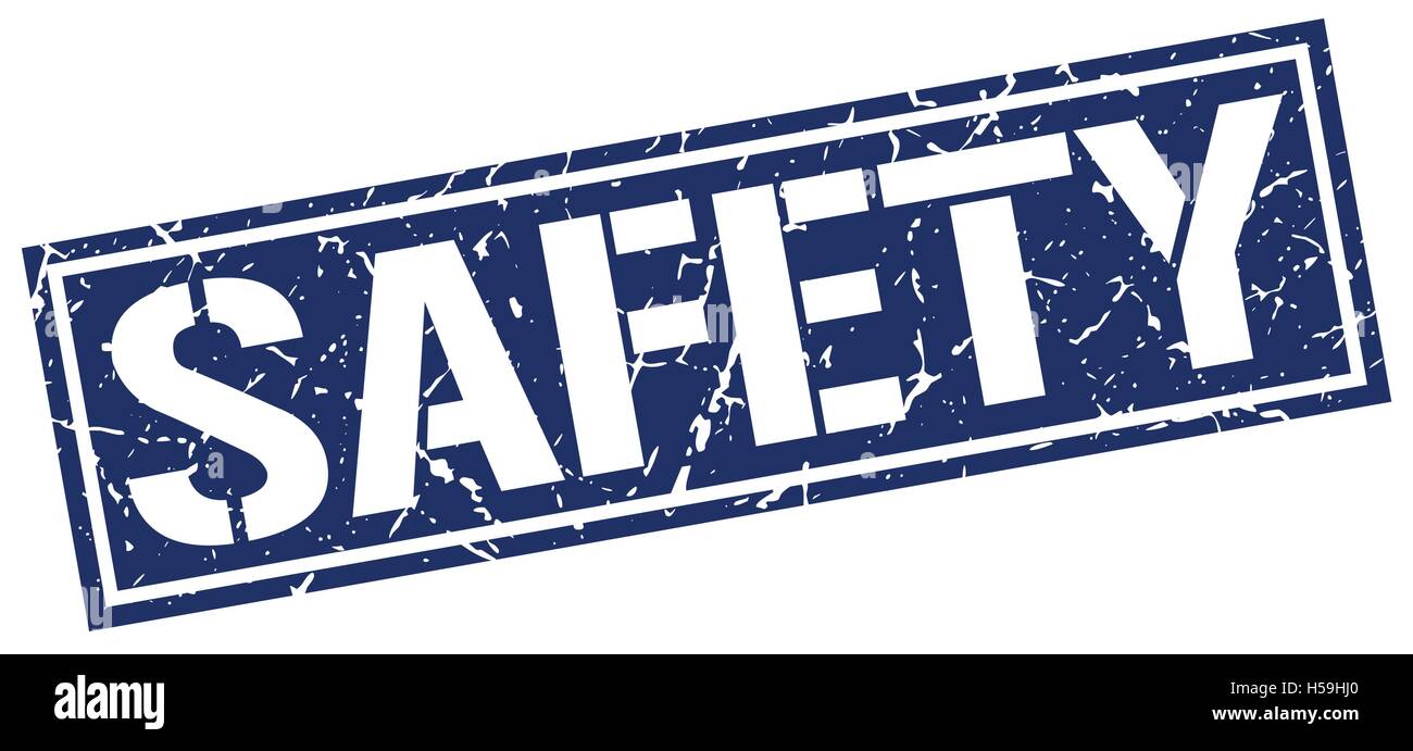 safety square grunge stamp Stock Vector Image & Art - Alamy