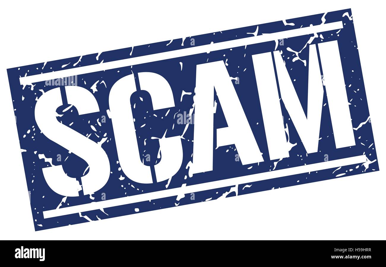 scam square grunge stamp Stock Vector Image & Art - Alamy