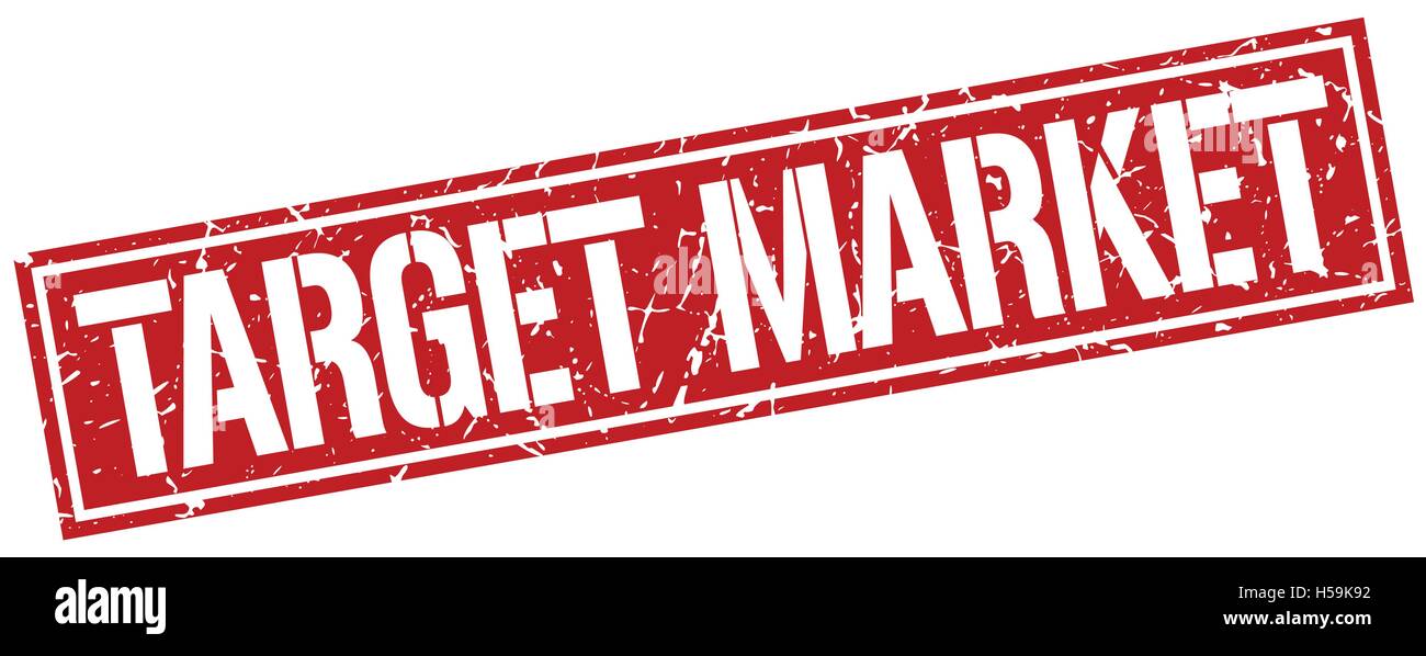 target market square grunge stamp Stock Vector Image & Art - Alamy