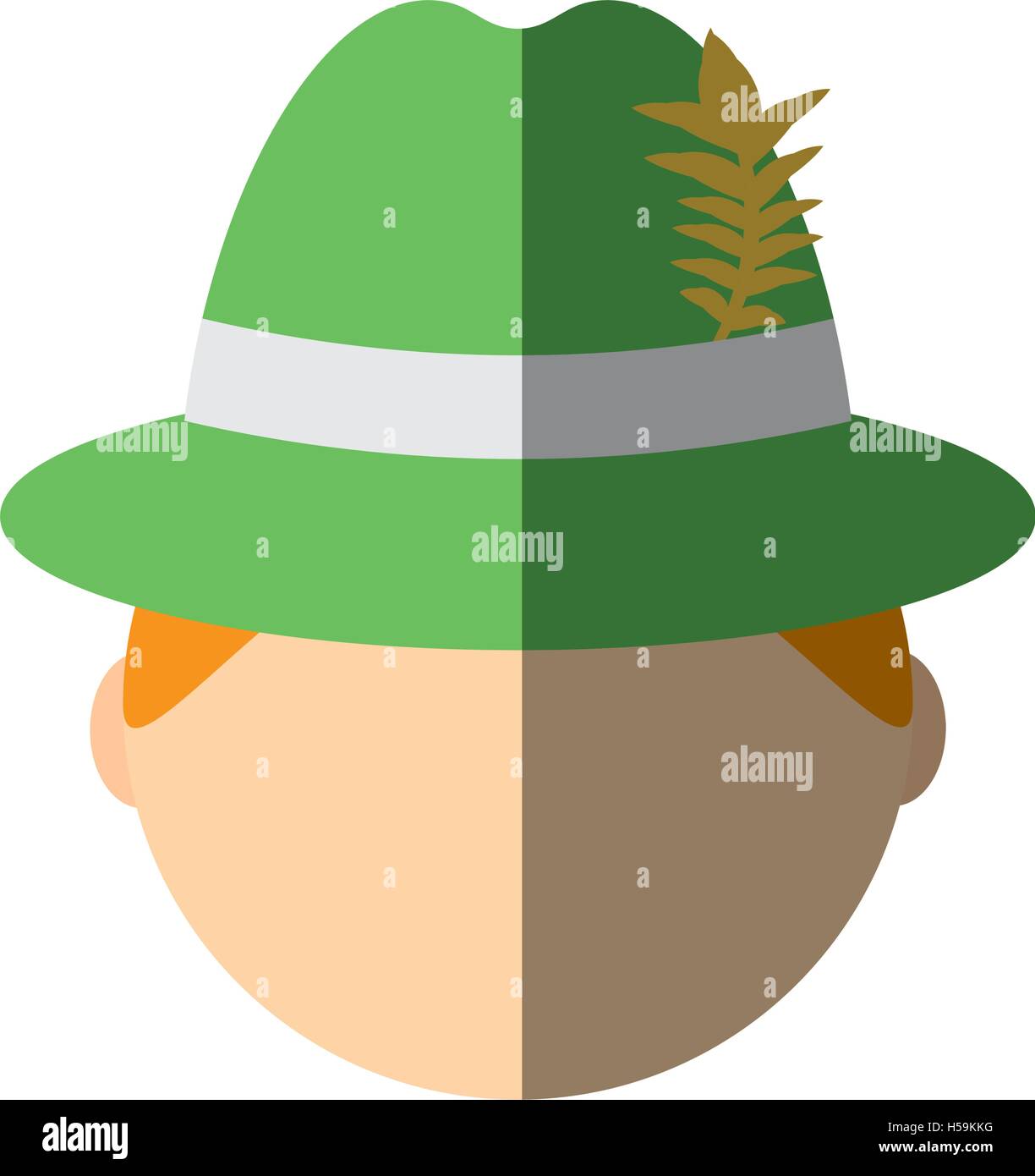 germany man character isolated icon Stock Vector Image & Art - Alamy