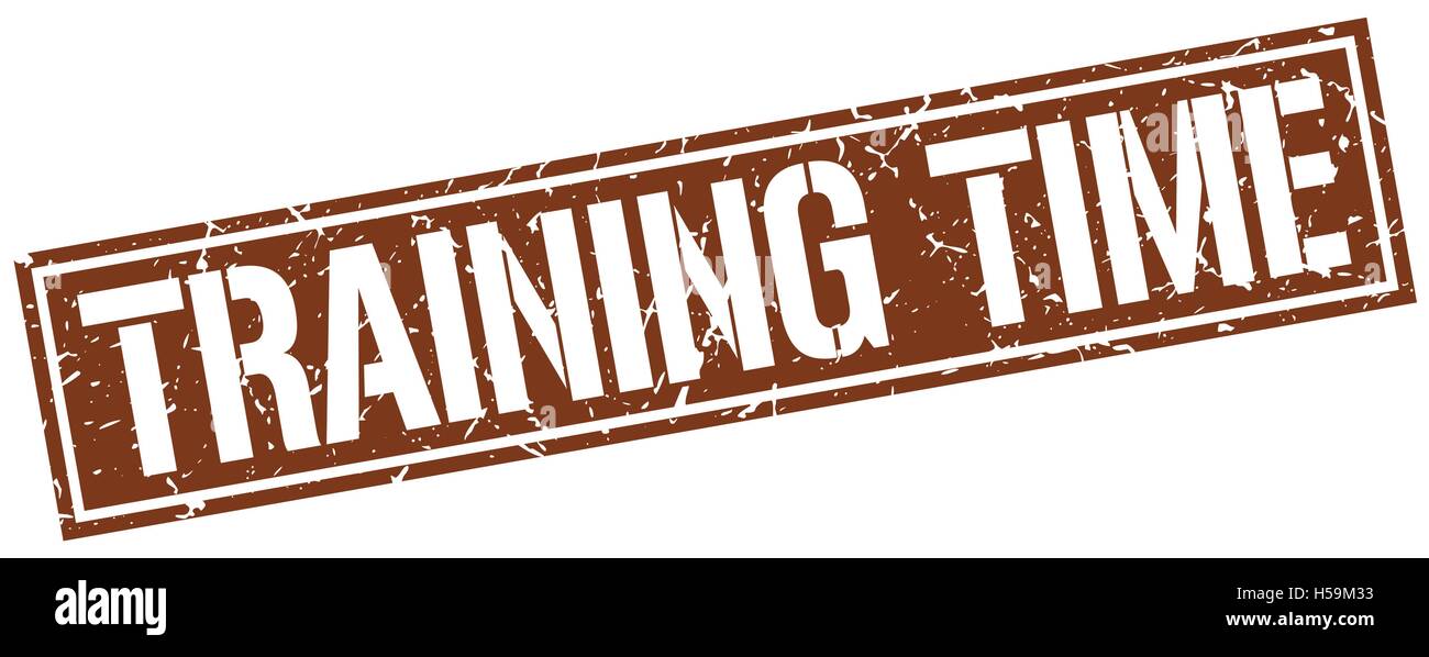 training time square grunge stamp Stock Vector Image & Art - Alamy