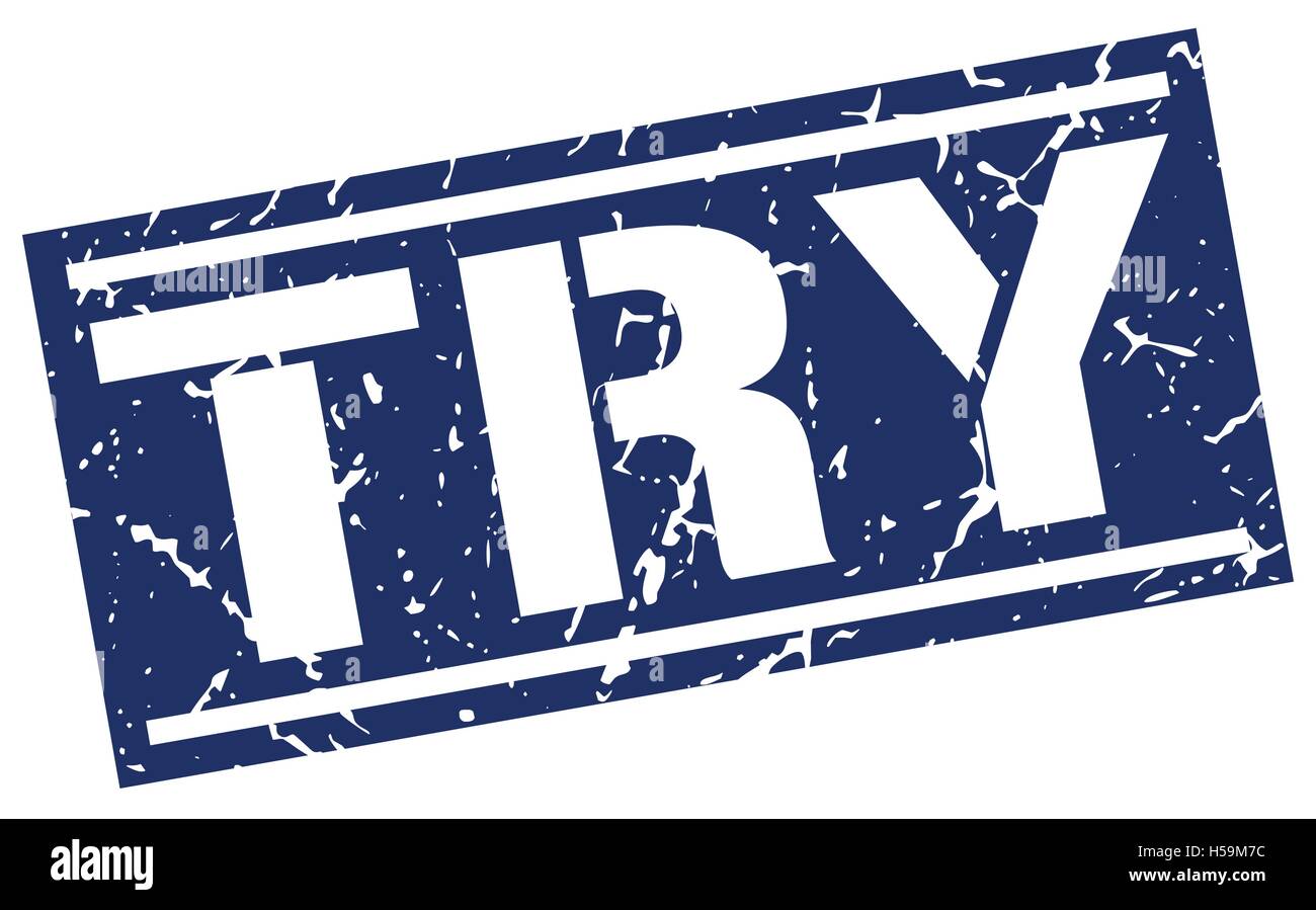 try square grunge stamp Stock Vector Image & Art - Alamy