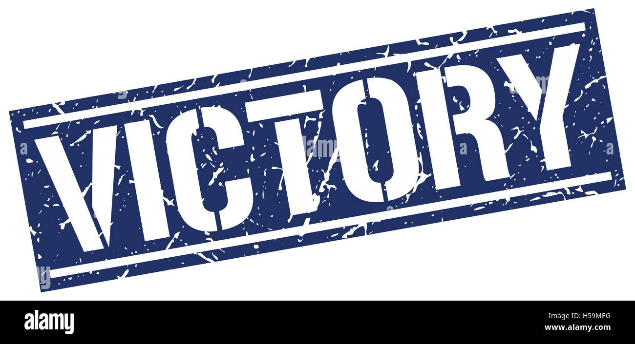 victory square grunge stamp Stock Vector Image & Art - Alamy