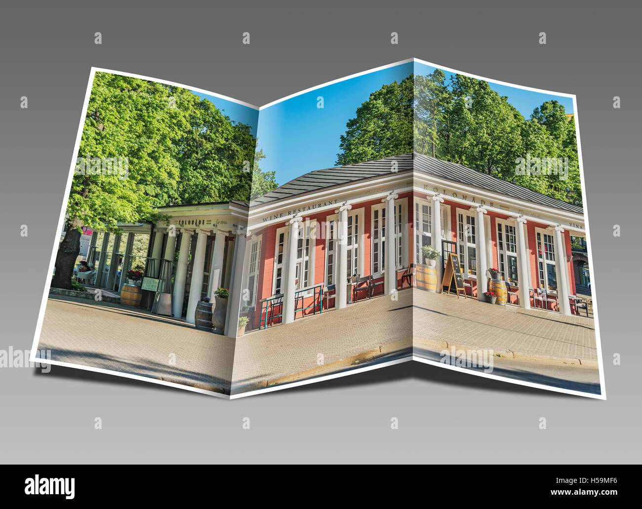 Cafe Kolonade is located in the center of Riga. It was built in 1924 by ...