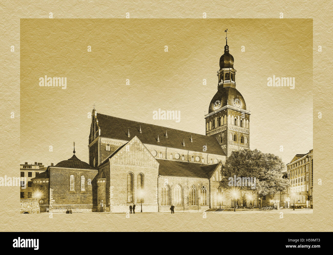 Riga Cathedral (Rigas Doms) is the largest Baltic church. The church ...
