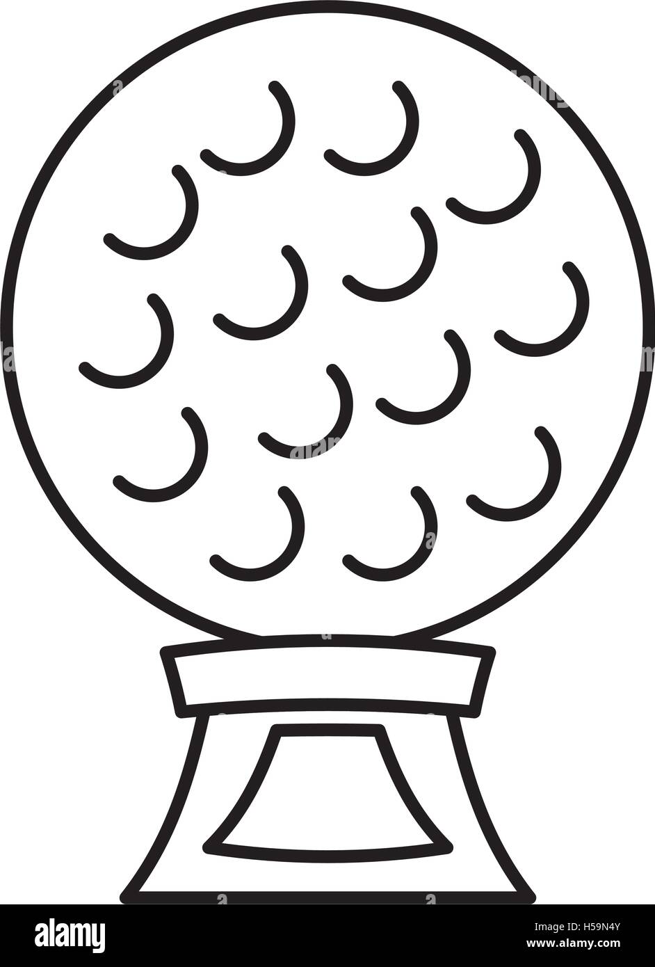 golf trophy championship isolated icon Stock Vector Image & Art - Alamy
