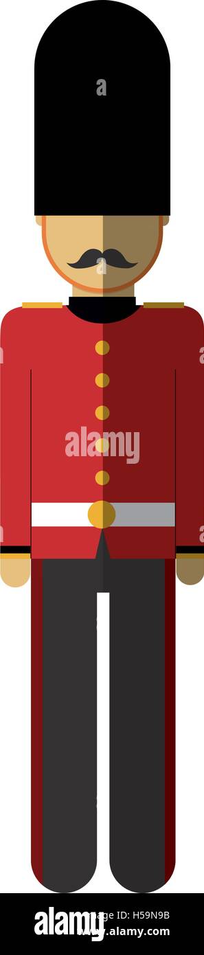 england soldier isolated icon Stock Vector Image & Art - Alamy
