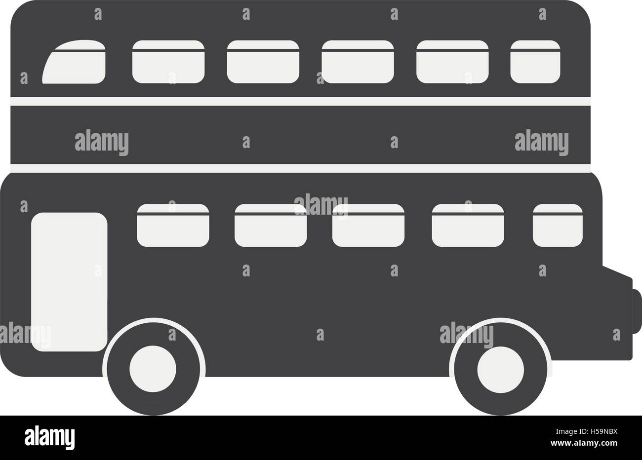 English bus service Stock Vector Images - Alamy
