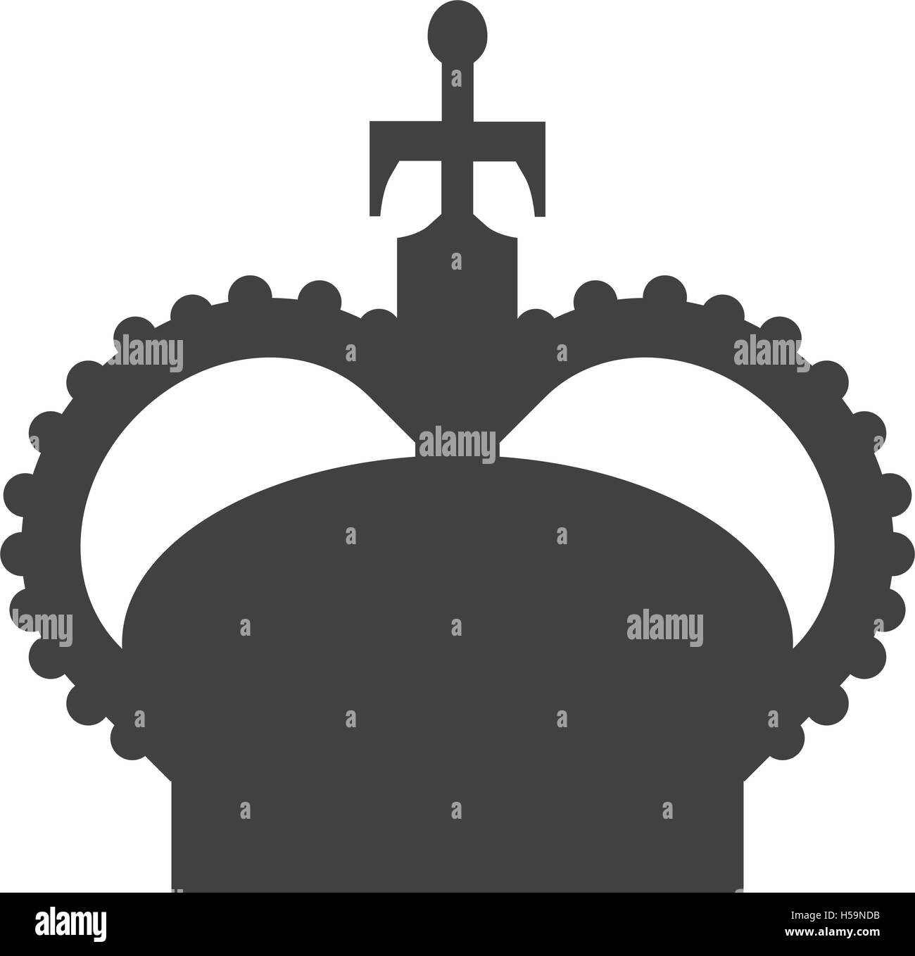 English crown isolated icon Stock Vector Image & Art - Alamy