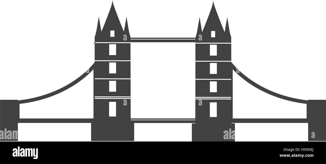 Classic British bridge icon Stock Vector Image & Art - Alamy