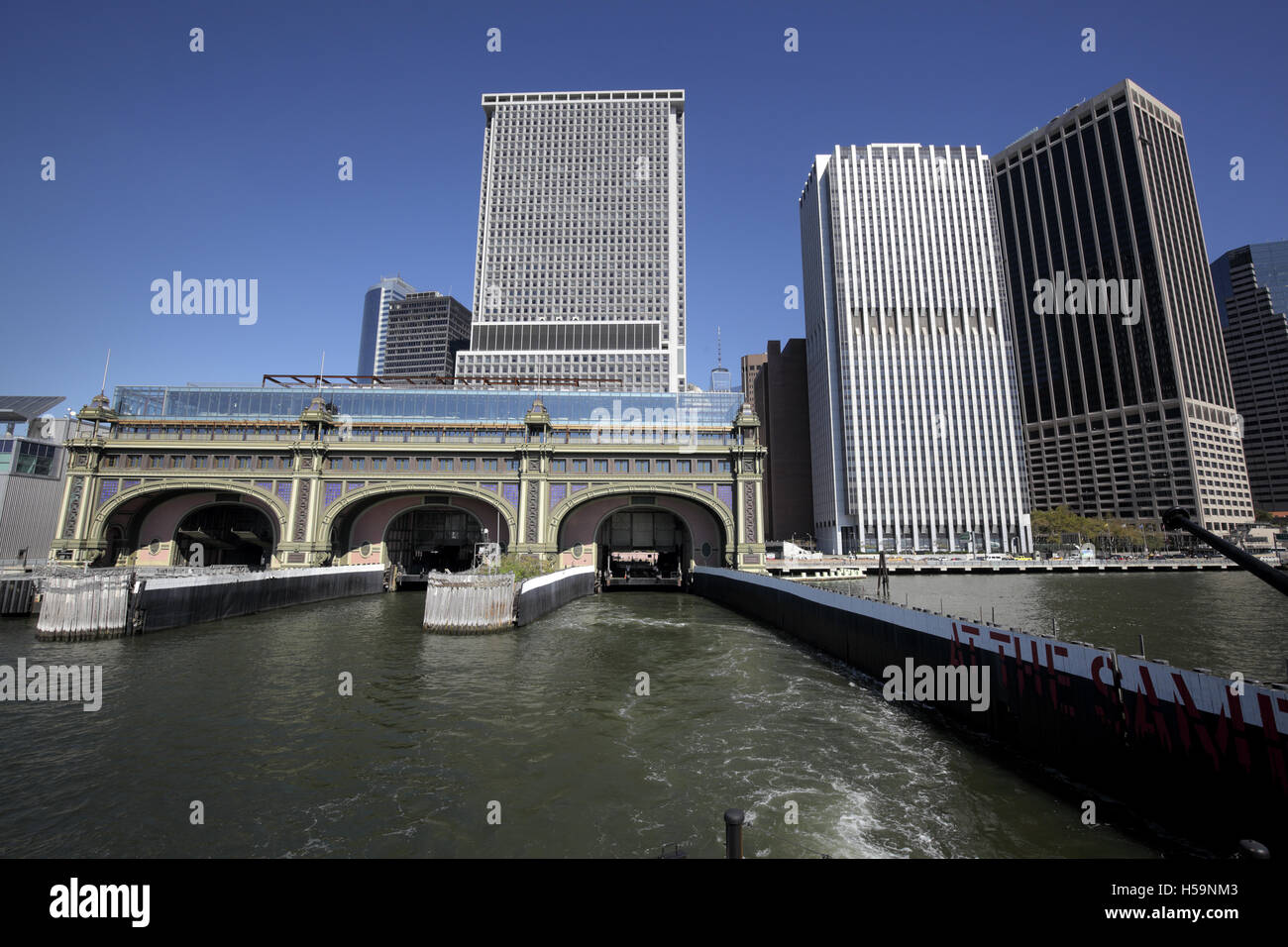 Battery Maritime Building Lower Manhattan High Resolution Stock ...