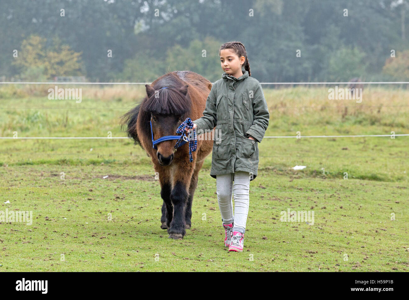 Pony girl hi-res stock photography and images - Alamy