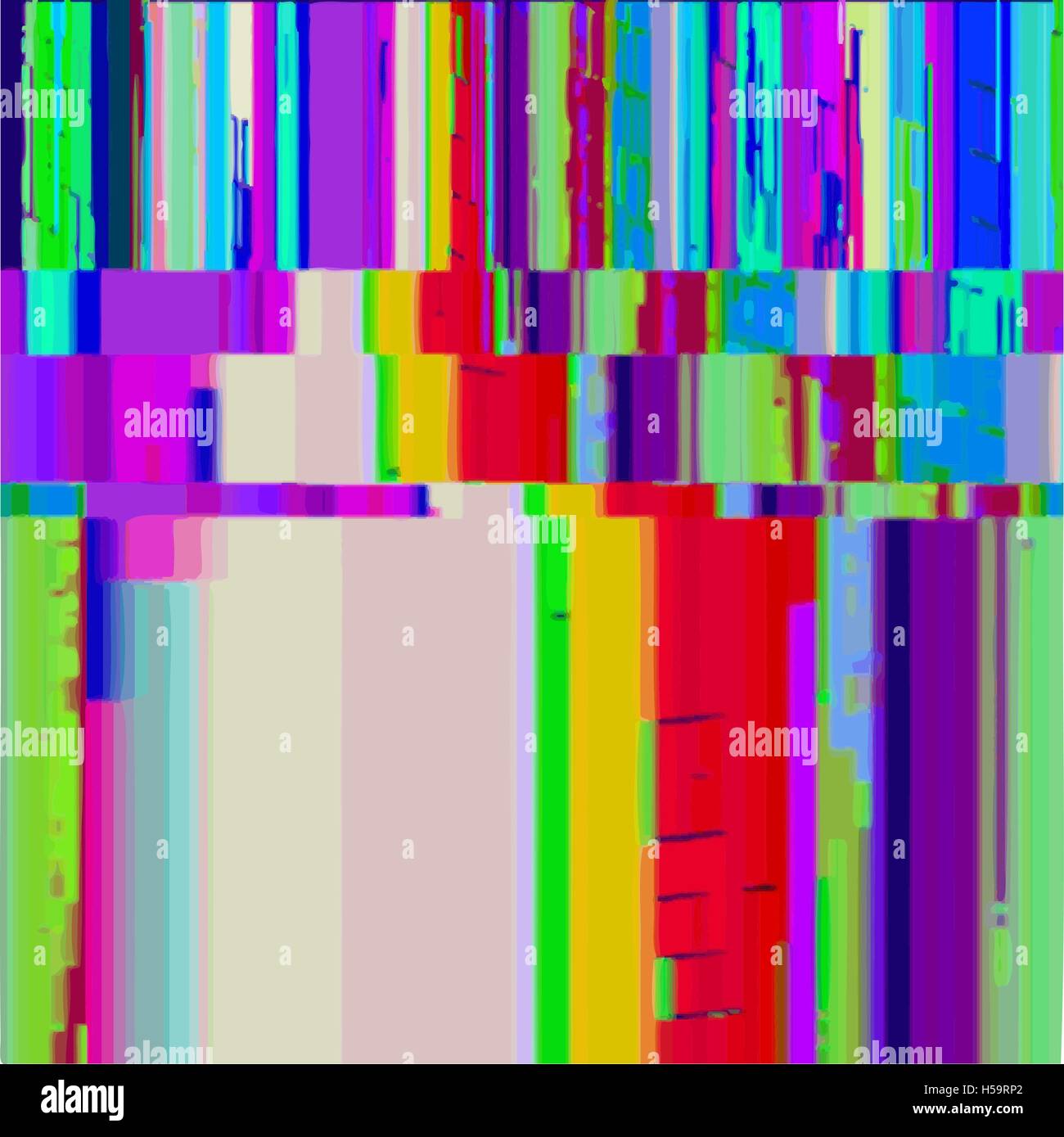 vector vibrant various rgb colors modern abstract digital glitch ...