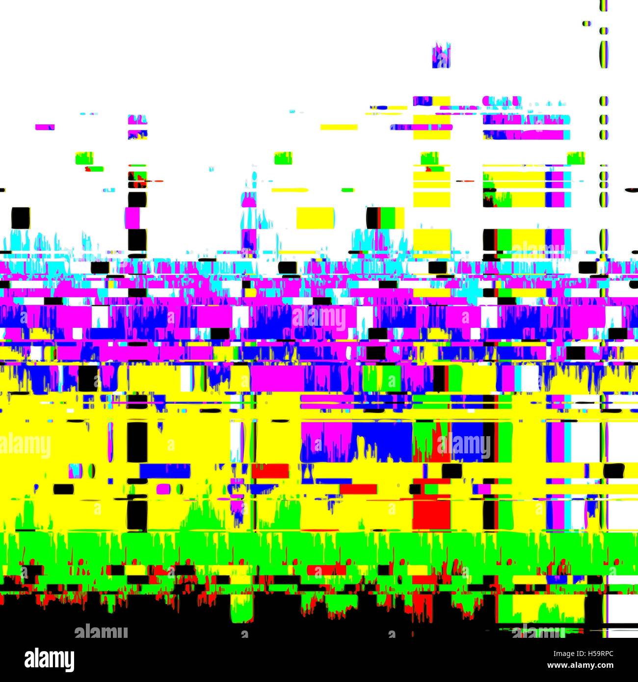 vector vibrant various rgb colors modern abstract digital glitch ...