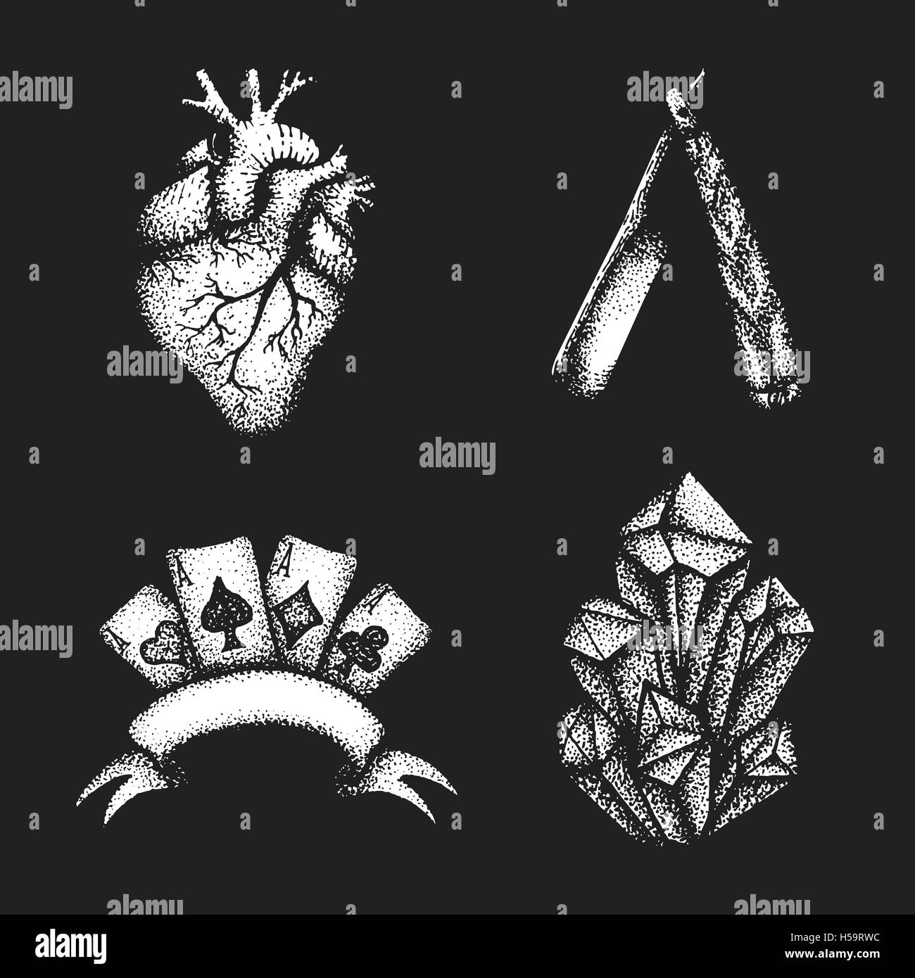 Victorian anatomical drawing Stock Vector Images - Alamy