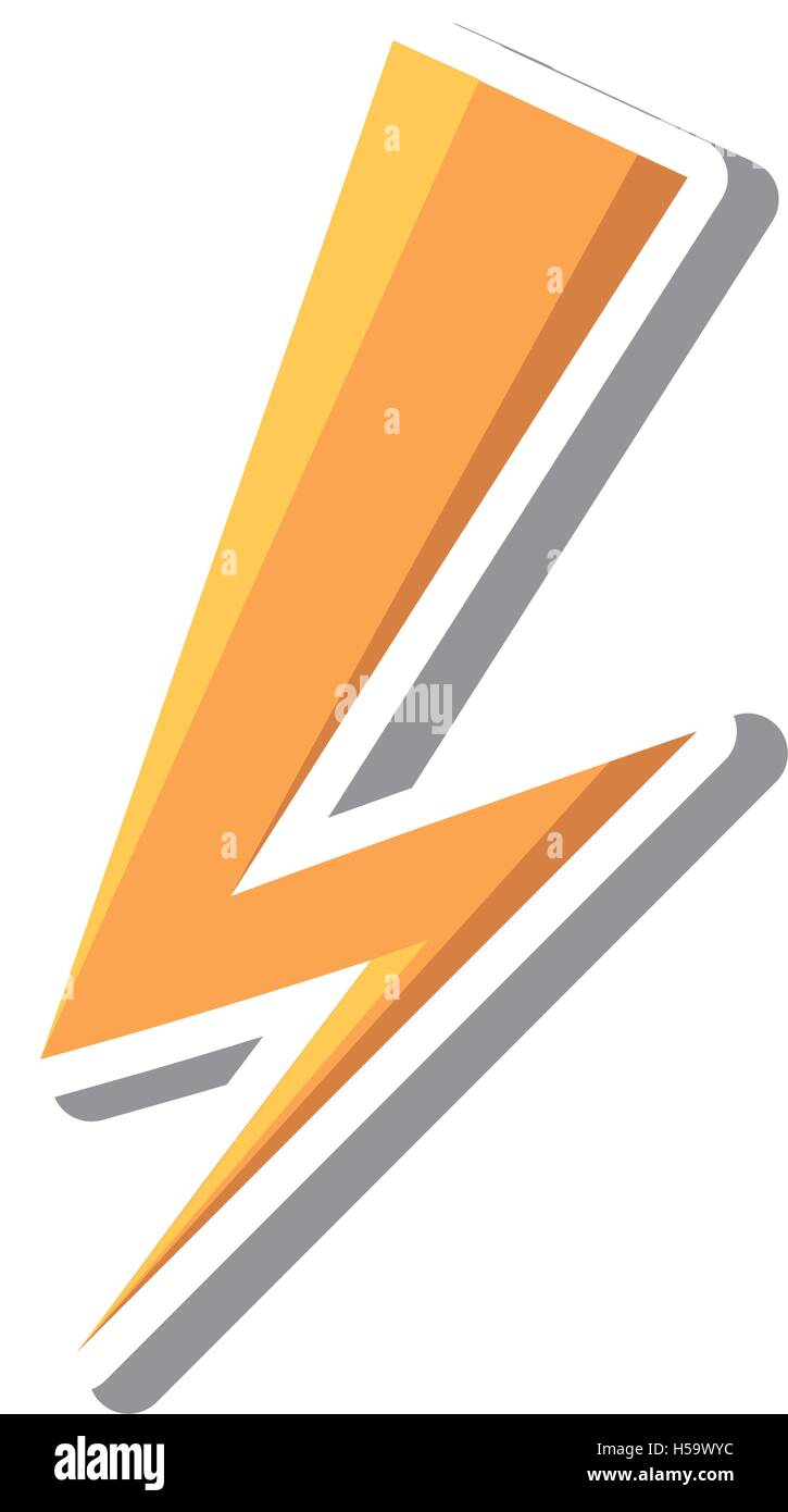 ray storm climate isolated icon Stock Vector Image & Art - Alamy