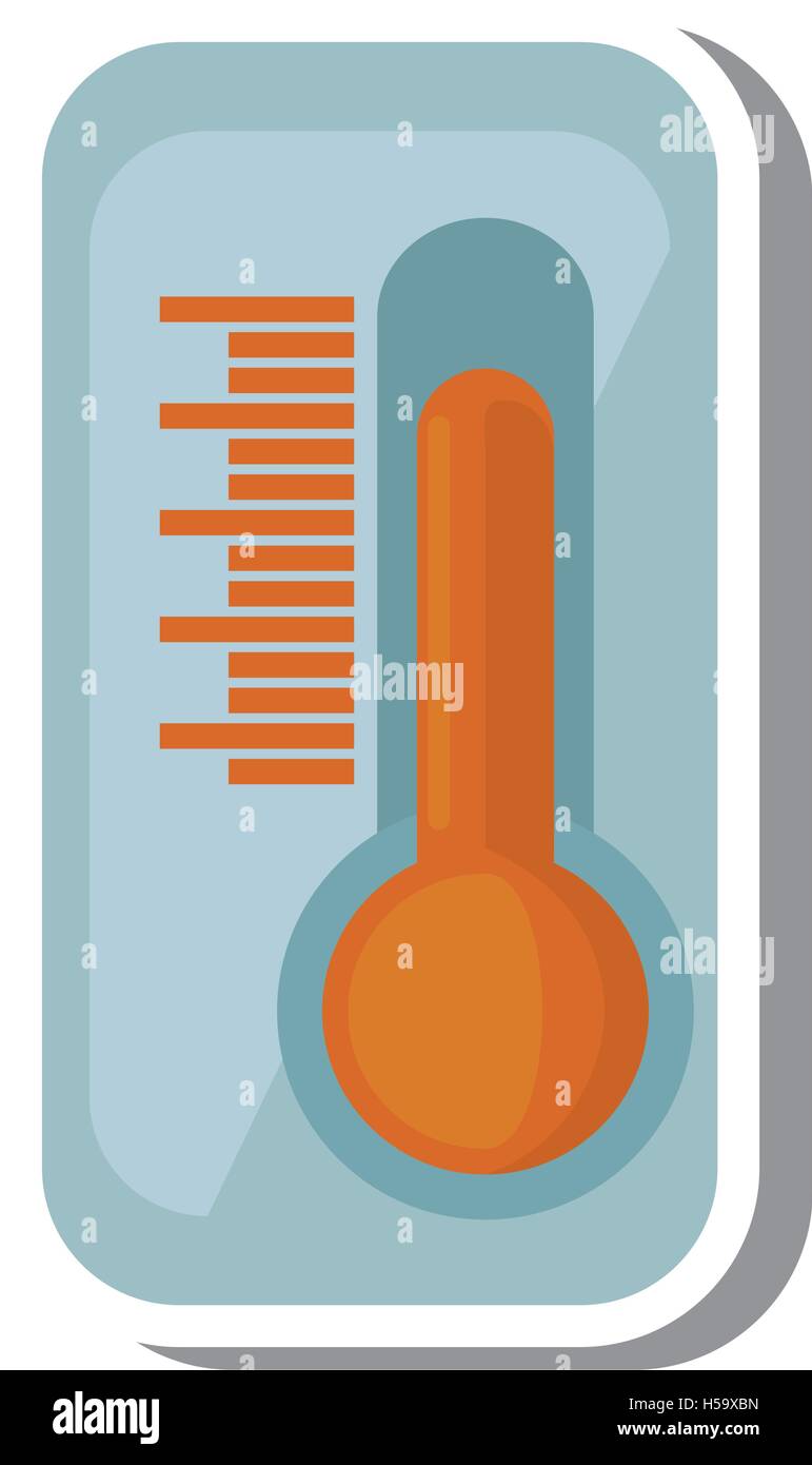 thermometer temperature measure icon Stock Vector Image & Art - Alamy