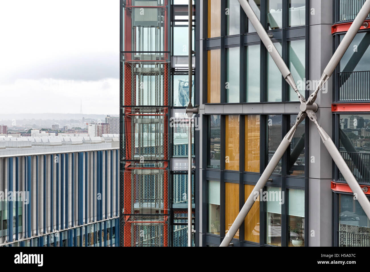 Modern Office Buildings in London Stock Photo - Alamy