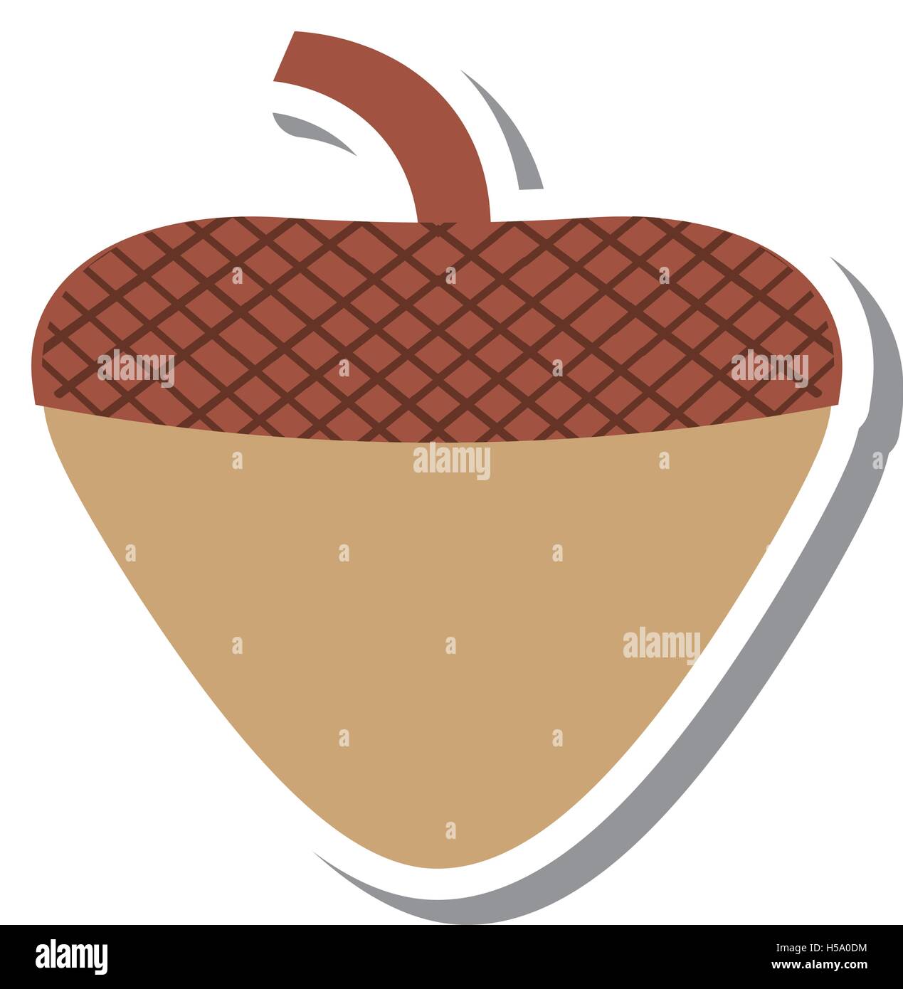 maple seed isolated icon Stock Vector Image & Art - Alamy