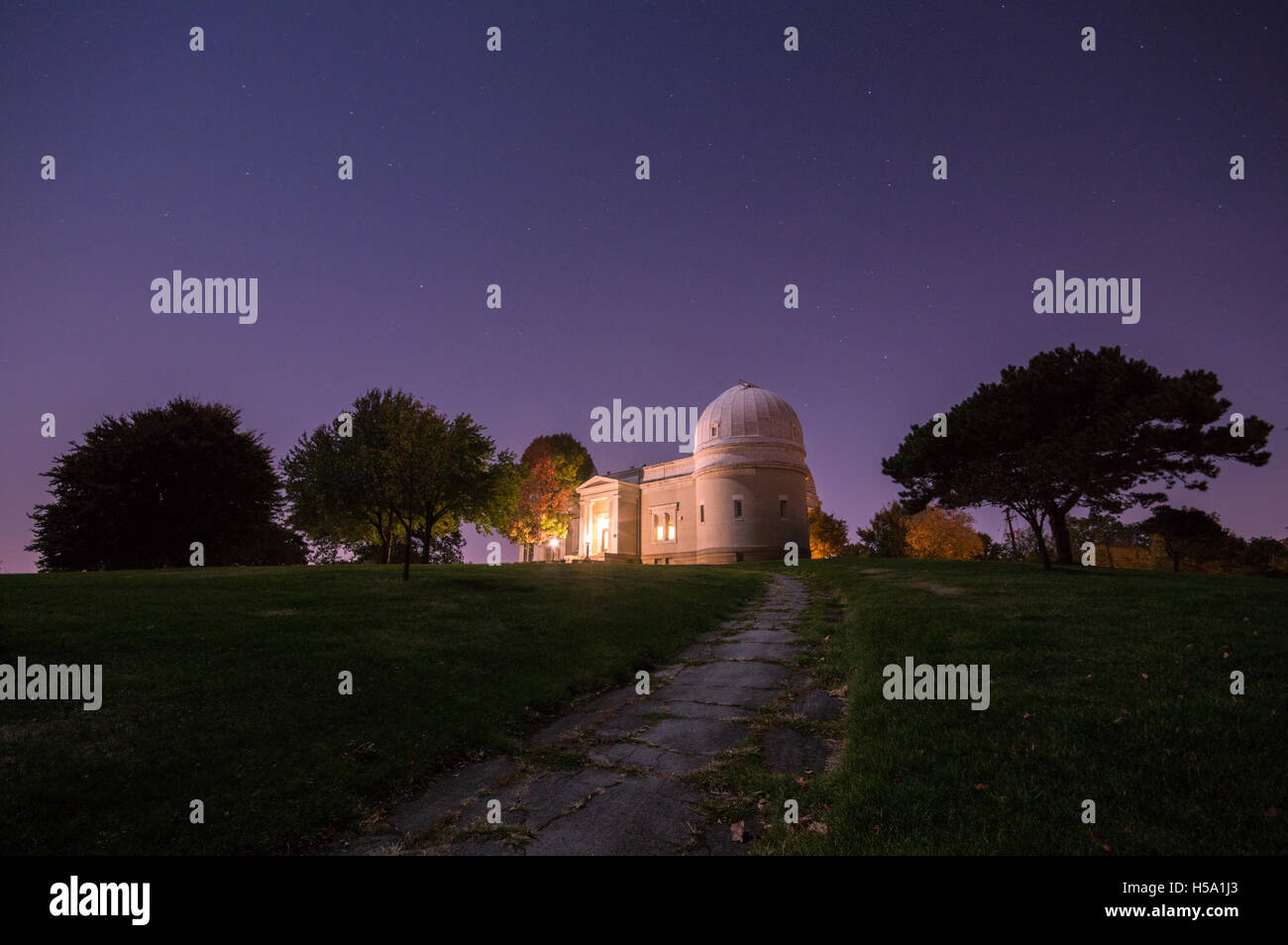 Historic Allegheny Observatory, Pittsburgh, Pennsylvania Stock Photo ...