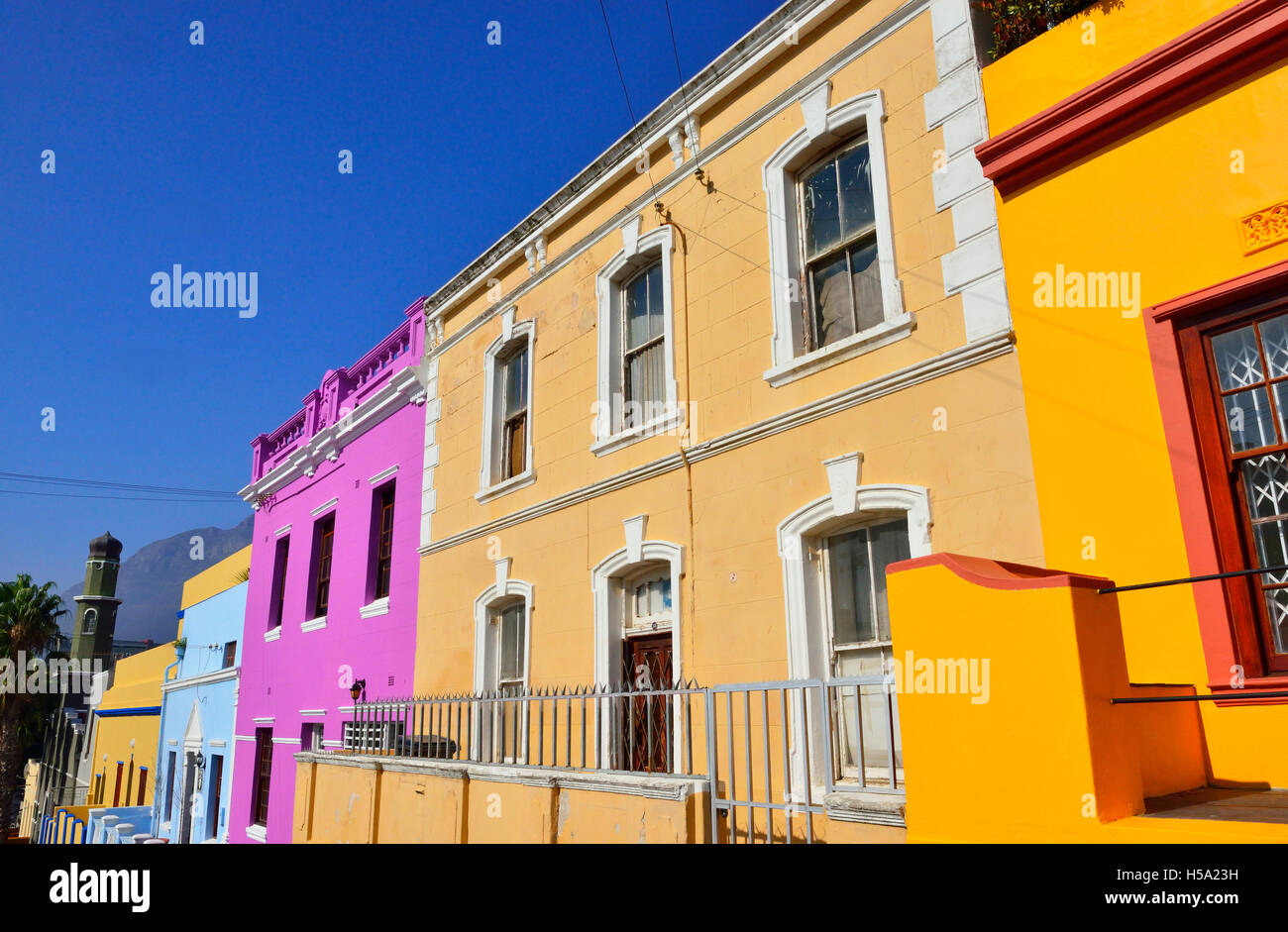 Bo-Kaap District Cape-traditionally a multicultural area known for its ...