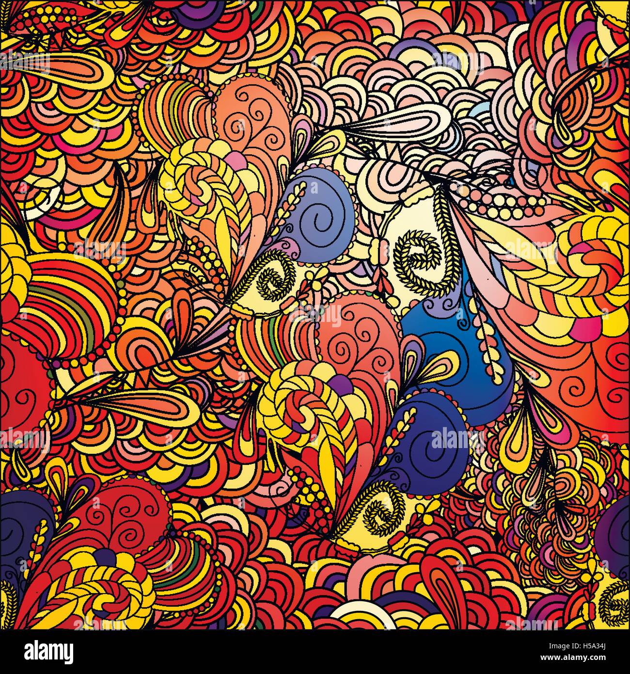 Bright colorful seamless pattern Stock Vector Image & Art - Alamy