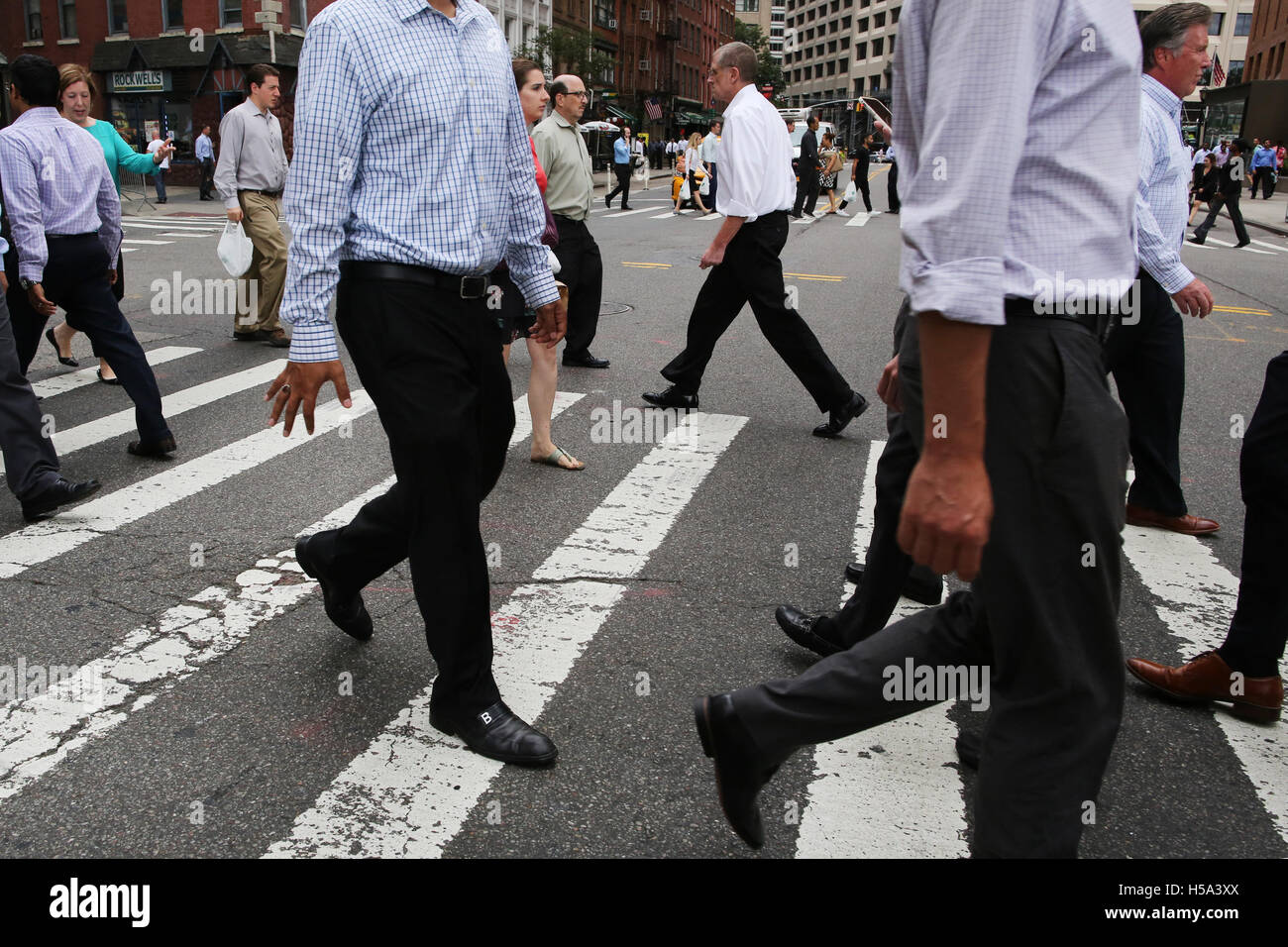 Street scene in New York City , USA Stock Photo - Alamy