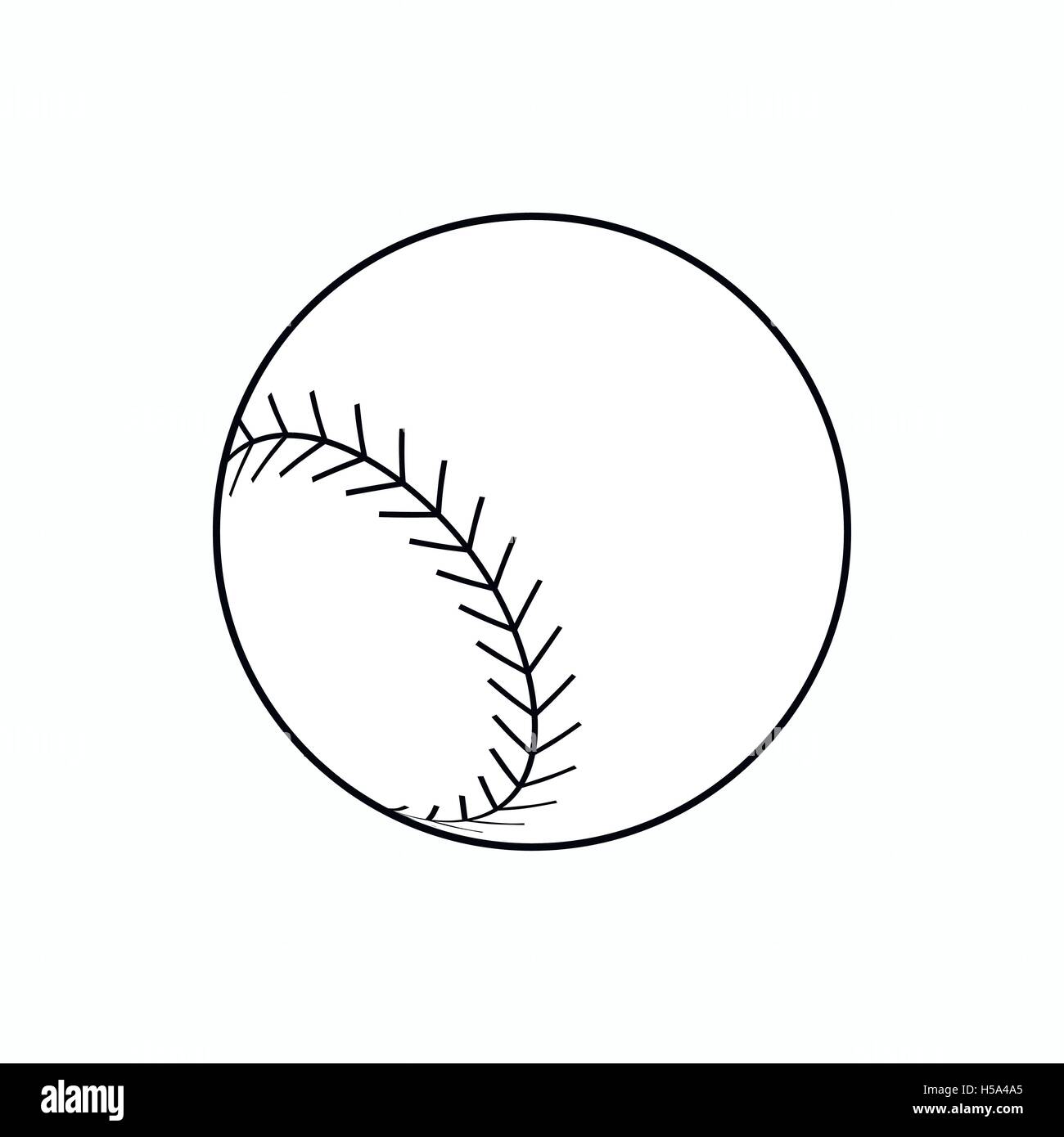 Baseball isometric sport game Cut Out Stock Images & Pictures - Alamy