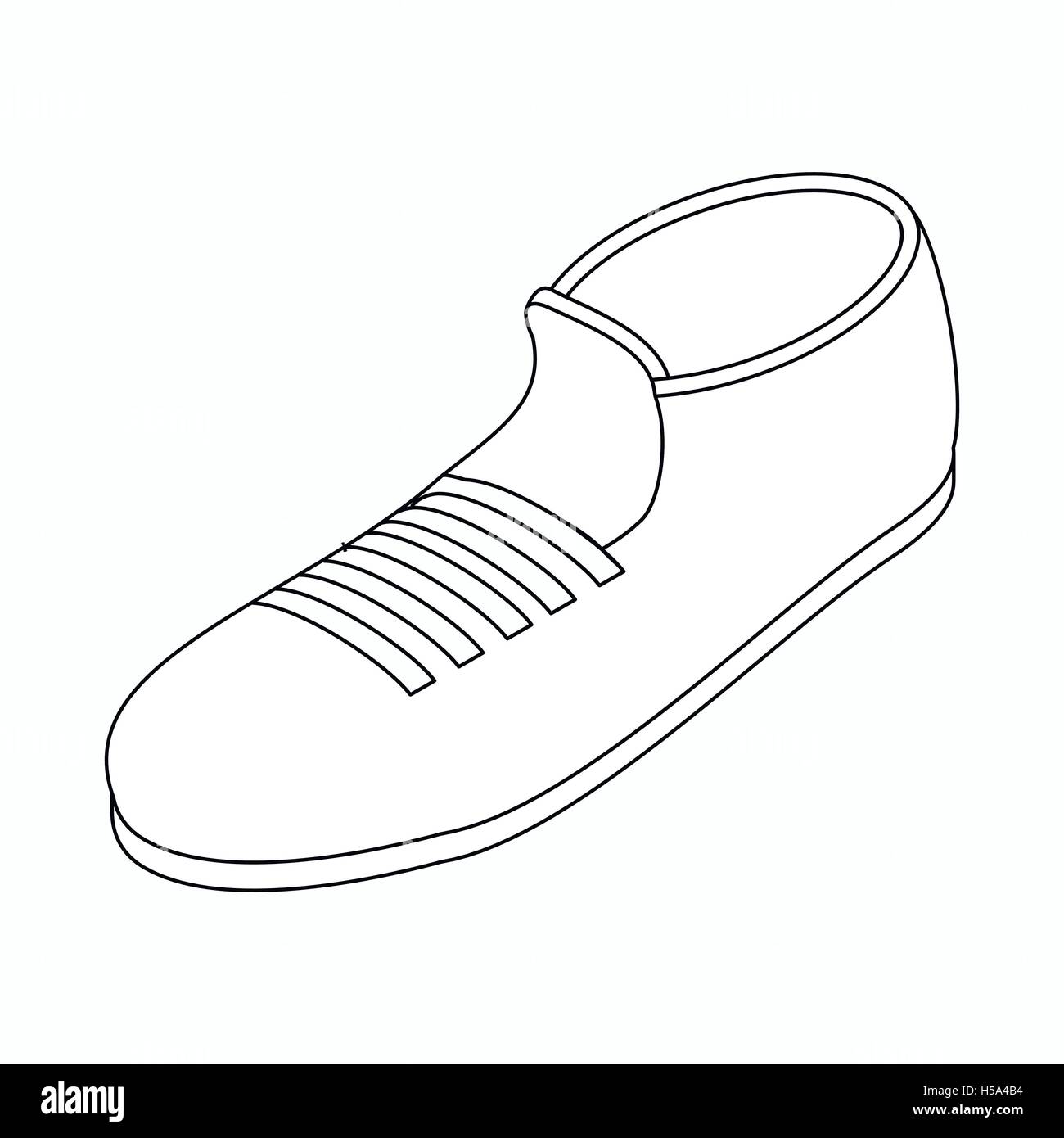 Sport shoe icon, isometric 3d style Stock Vector Image & Art - Alamy