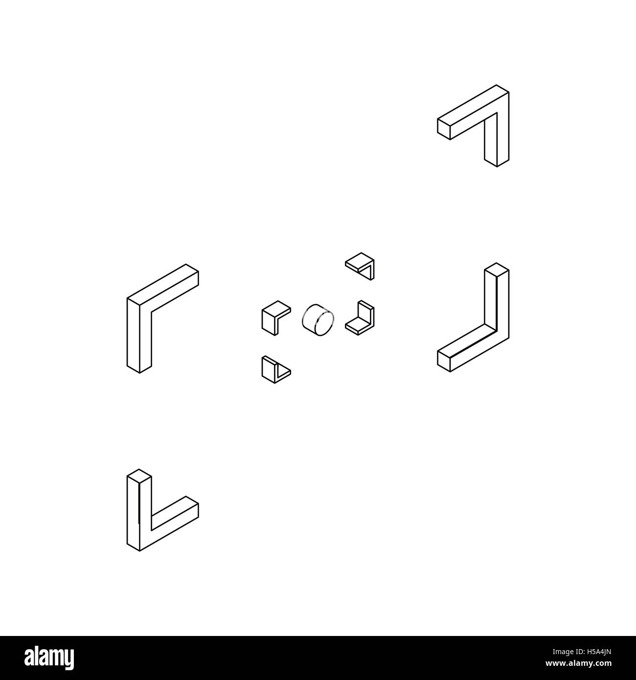 Camera viewfinder icon, isometric 3d style Stock Vector Image & Art - Alamy