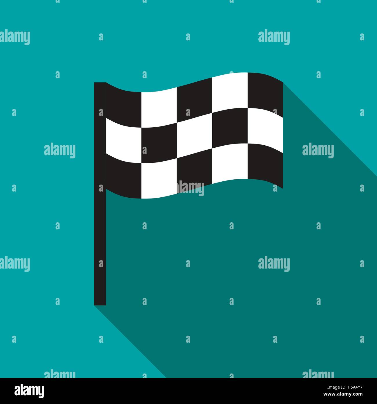 Chequered flag winner flag win winning race Stock Vector Images - Alamy