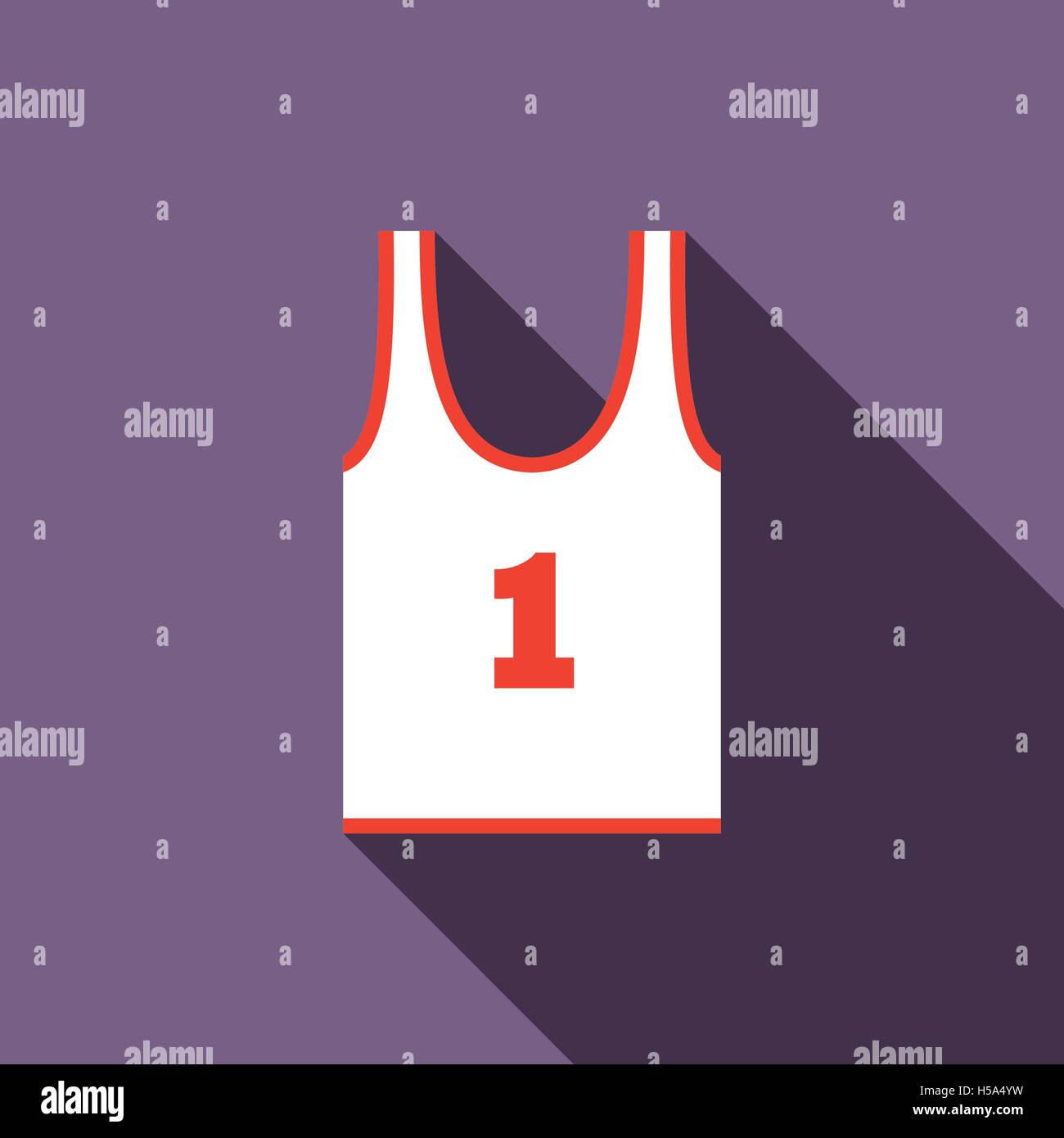 Jersey number 1 Stock Vector Images - Alamy