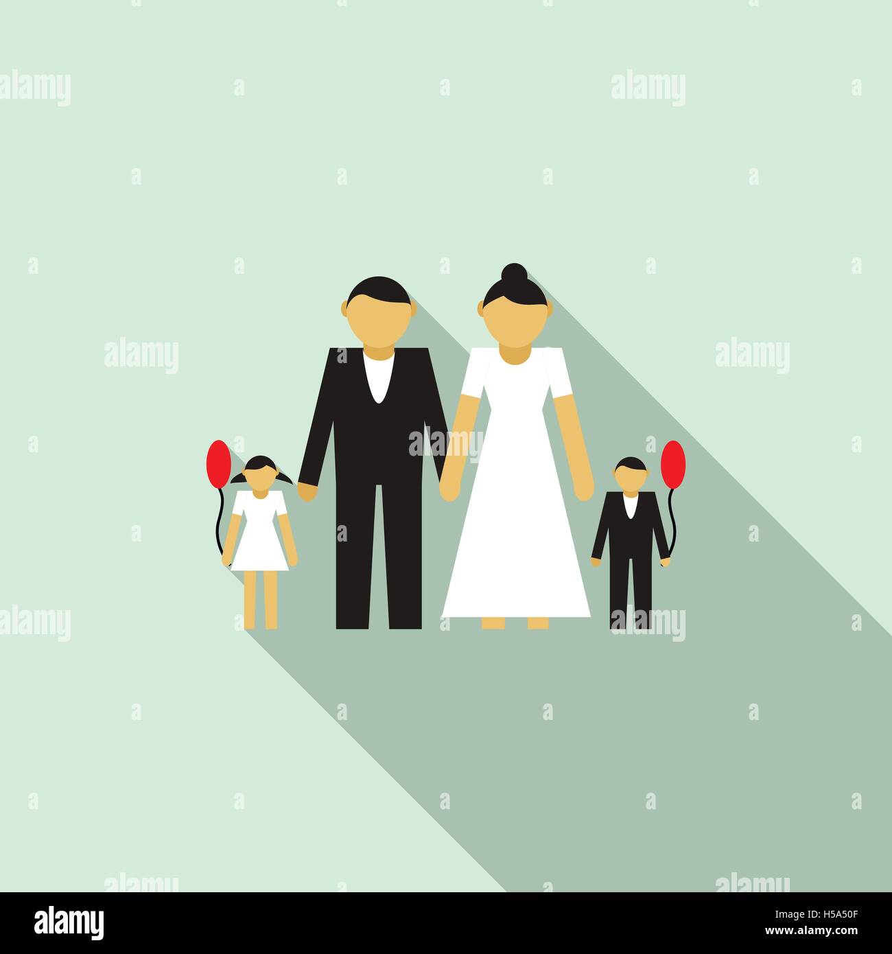 Father daughter wedding Stock Vector Images - Alamy
