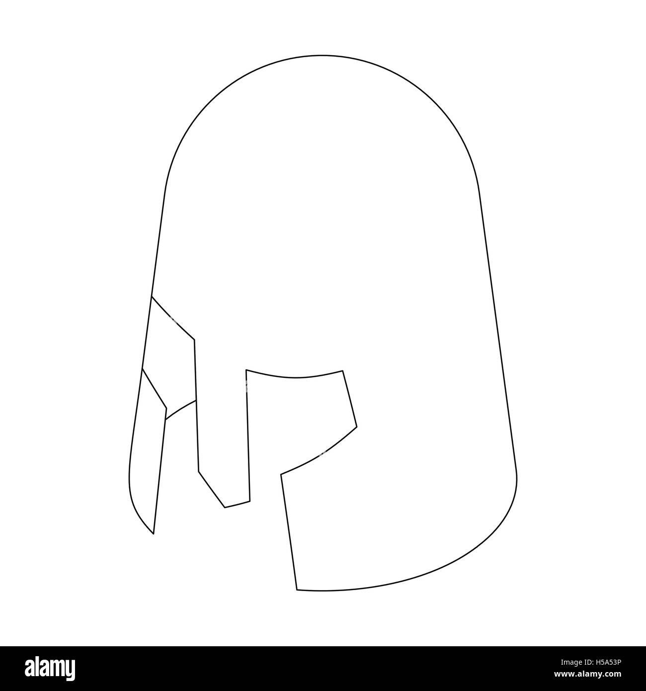 Helmet crusader icon, isometric 3d Stock Vector Image & Art - Alamy