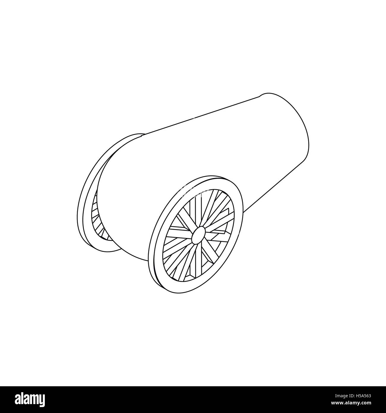 Artillery Cannon Cut Out Stock Images & Pictures - Alamy