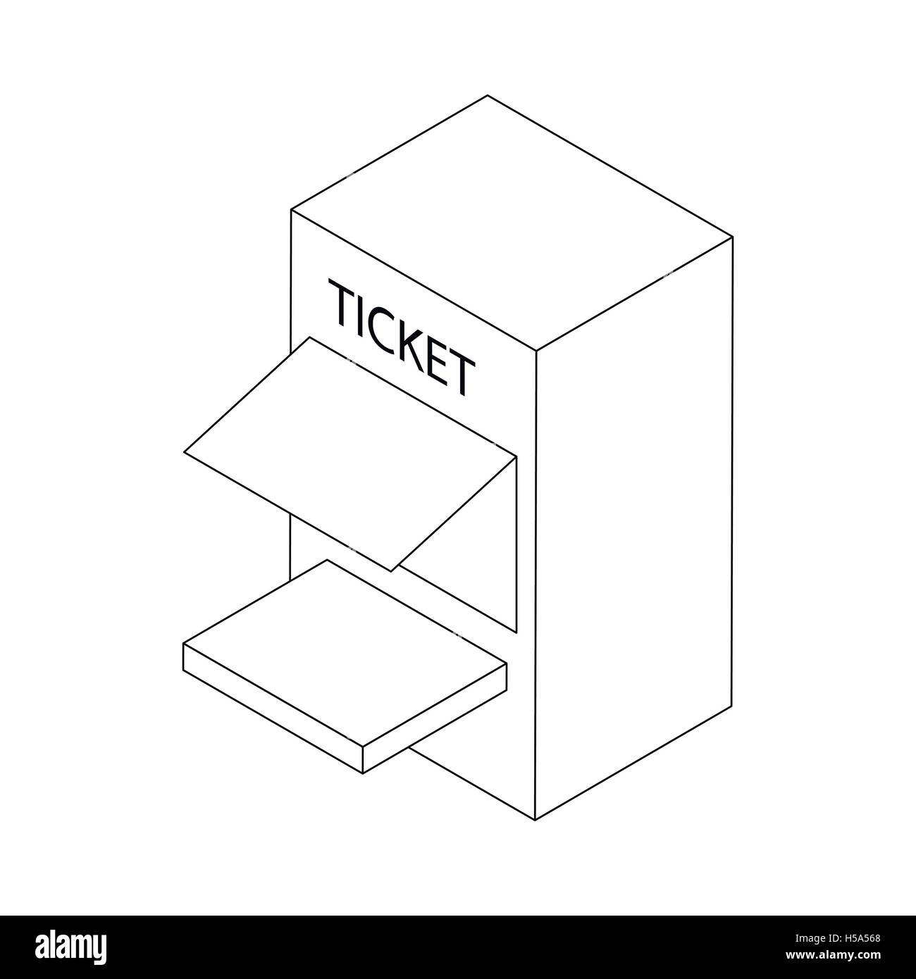 Ticket window Cut Out Stock Images & Pictures - Alamy